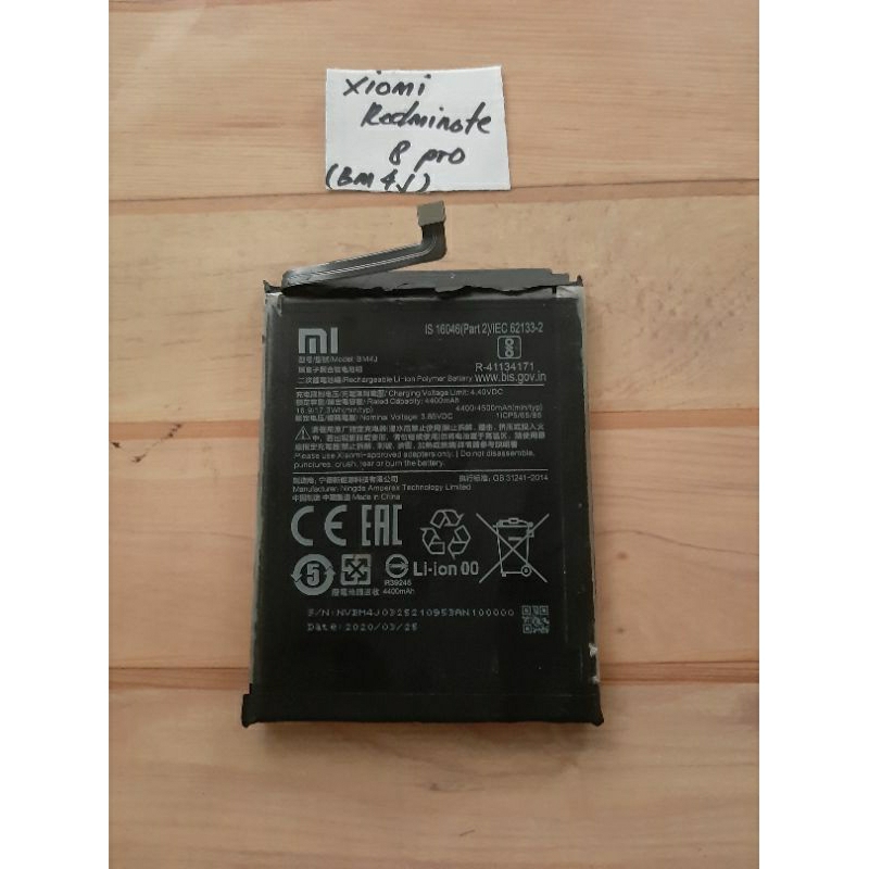 Jual Baterai Batre Batu Original Copotan HP Xiaomi Redmi Note 8 Pro ...