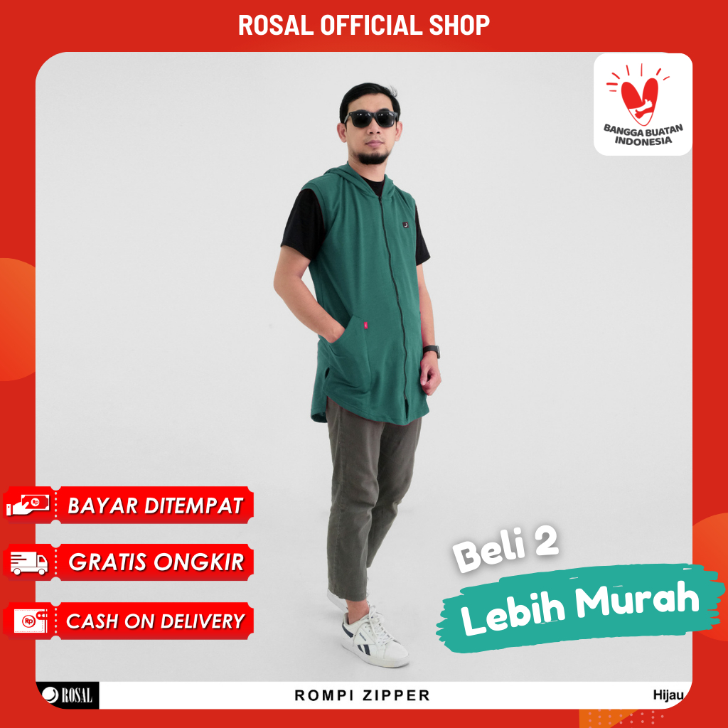 Jual Rompi Sholat Zipper Baby Terry Rosal | Shopee Indonesia