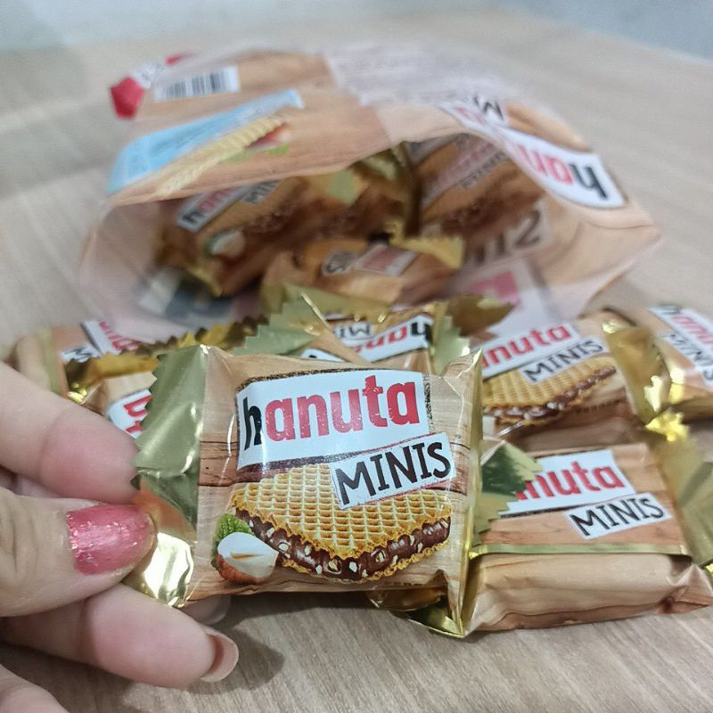 Jual Hanuta Minis Wafer Coklat Hazelnut By Ferrero Ecer 1pcs Import ...