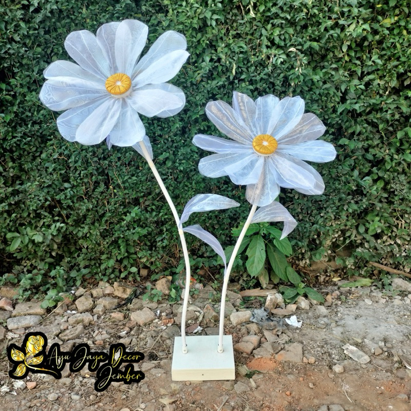 Jual standing bunga giant flower motif bunga matahari dekorasi ...