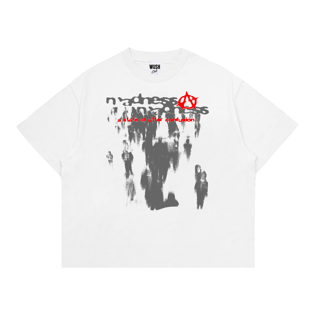 Jual WUSH CLUB BOXY FIT TEE BAJU KAOS DISTRO PRIA WANITA OVERSIZE ...
