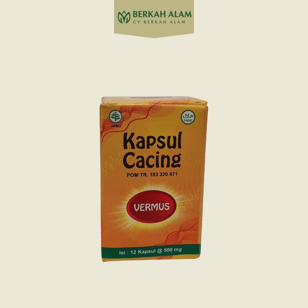 Jual Kapsul Cacing Vermus Kapsul Isi 12 / Kapsul Penurun Demam / Obat ...