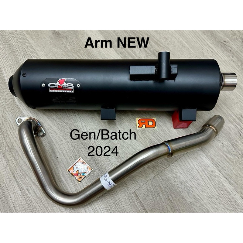 Jual Knalpot CMS Original Vario 125 150 NEW Arm NEW | Shopee Indonesia