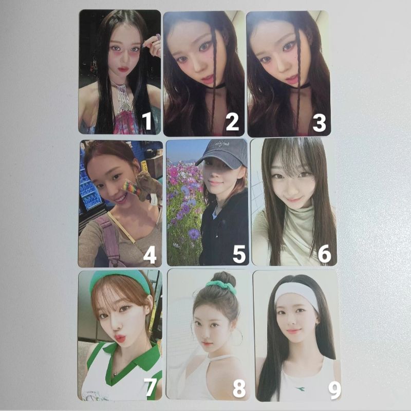 Jual photocard official aespa karina winter ningning giselle sg24 winter my world | Shopee Indonesia