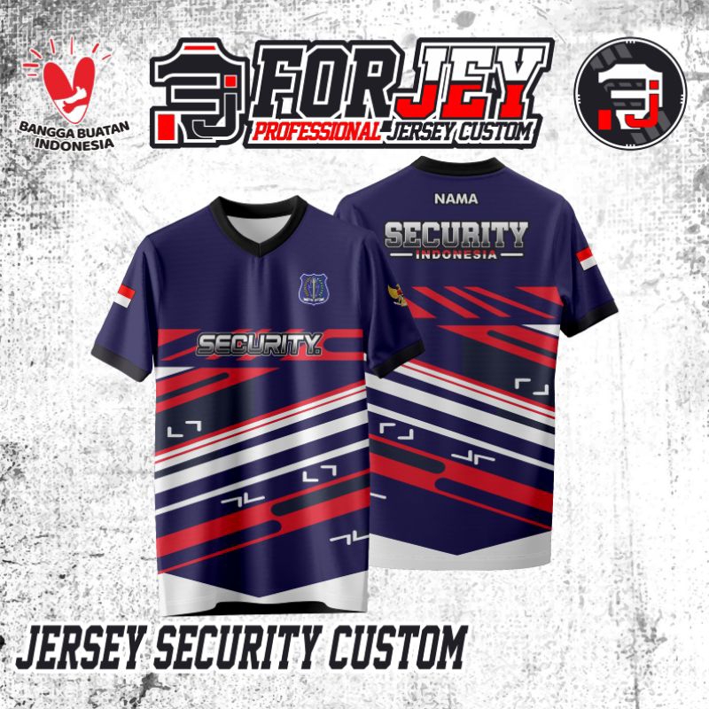 Jual JERSEY SECURITY CUSTOM | Shopee Indonesia