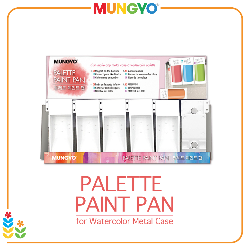 Jual Mungyo Palette Paint Pan for Watercolor Metal Case | Shopee Indonesia