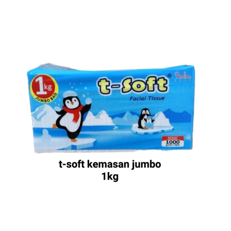 Jual Tissue tsoft kemasan jumbo 1kg | Shopee Indonesia