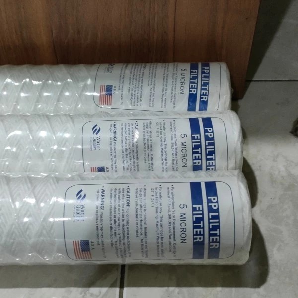 Jual Cartridge Benang 20" Inch (5 Micron) Filter Air / String Wound | Shopee Indonesia
