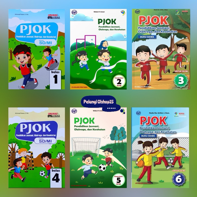 Jual BUKU PJOK SD/MI KELAS 1 2 3 4 5 6 KURIKULUM MERDEKA GILANG PRATAMA | Shopee Indonesia