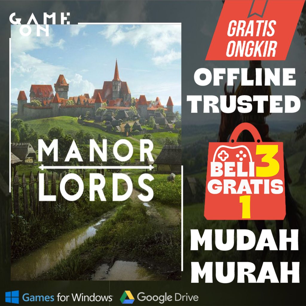 Jual Manor Lords - Game PC Simulator Strategi - Download Game Offline ...