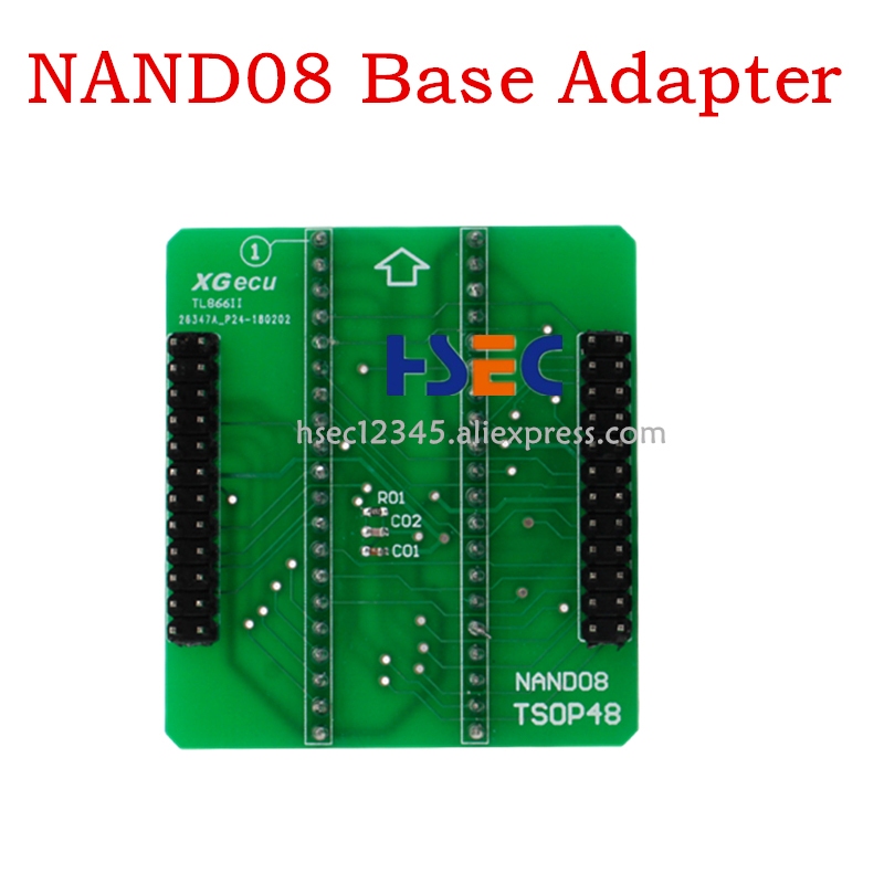 Jual NAND TSOP48 Adapter for xgecu minipro TL866II plus programmer tsop48 tl866 nand flash chips ...