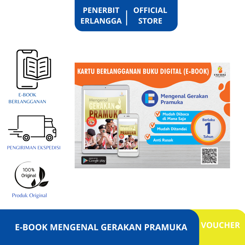 Jual [Erlangga Official] Voucher E-Book: Mengenal Gerakan Pramuka ...