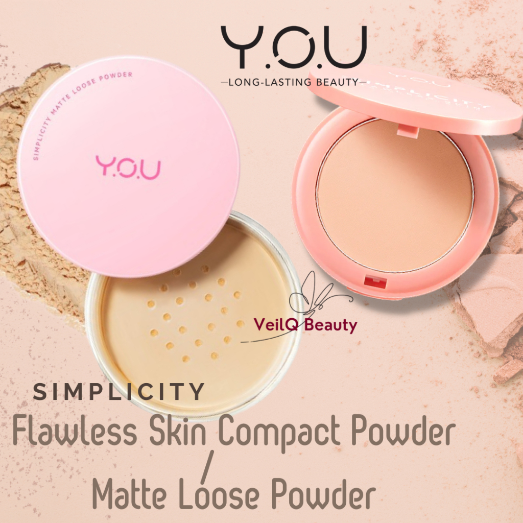 Jual YOU The Simplicity Flawless Skin Compact Powder / Matte Loose ...