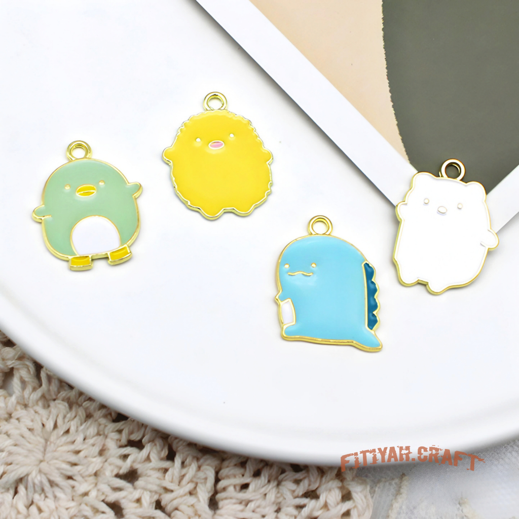 Jual Liontin Aksesoris Dino Bebek Pinguin Beruang Liontin Aksesoris ...