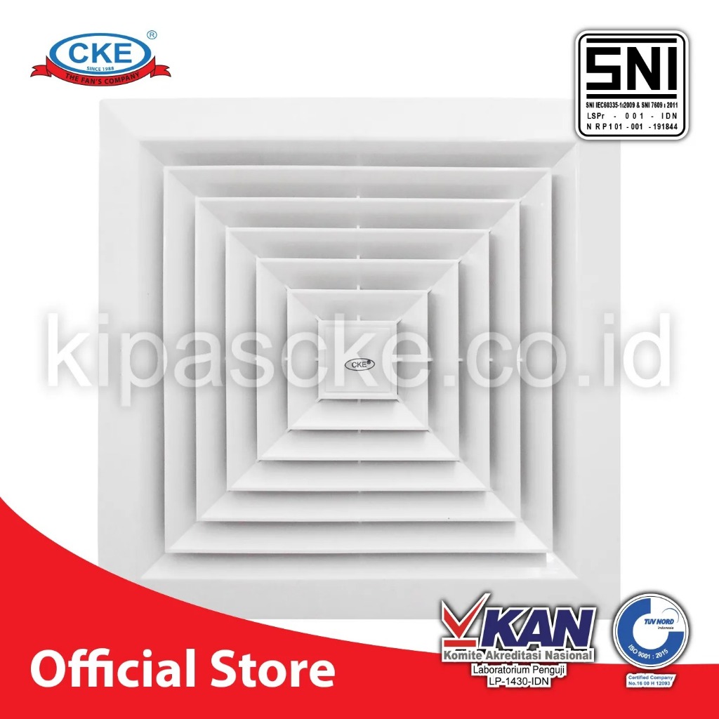 Jual Ceiling Exhaust CKE 10 Inch 220V CE-APB25DE-A-BB-NB Plafon Blower ...