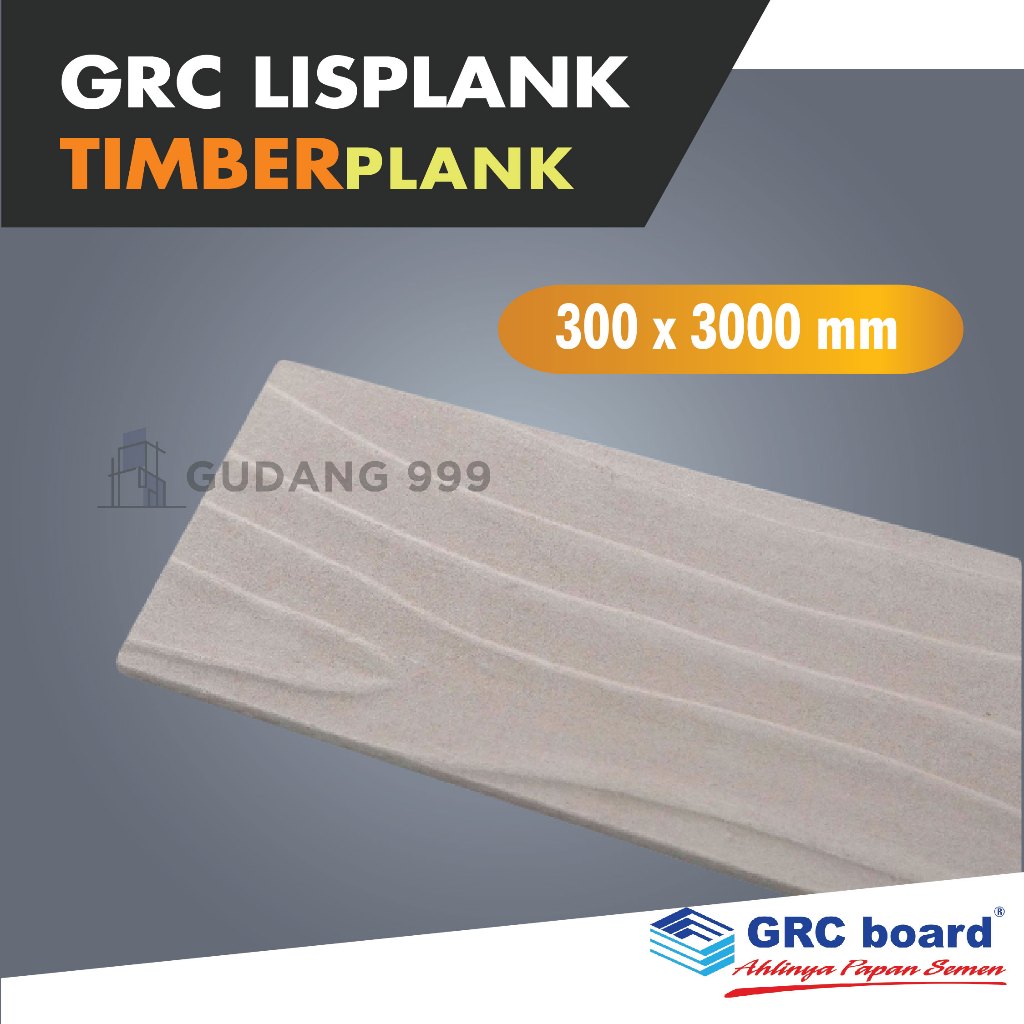 Jual LISPLANK GRC 30cm x 3m / TIMBERPLANK URAT KAYU / LISPLANG | Shopee ...