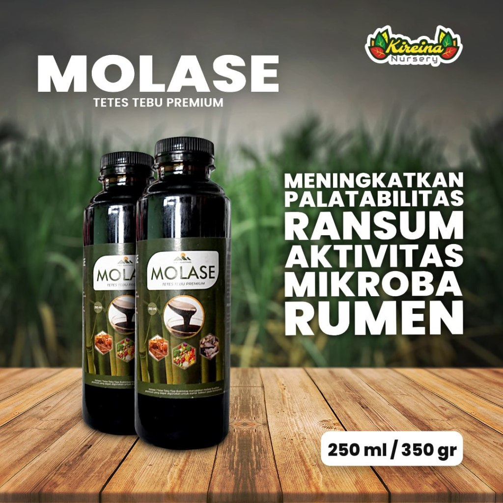 Jual Molase 250ml/350gram Tetes Tebu Premium Tjap Bukitemas | Shopee ...