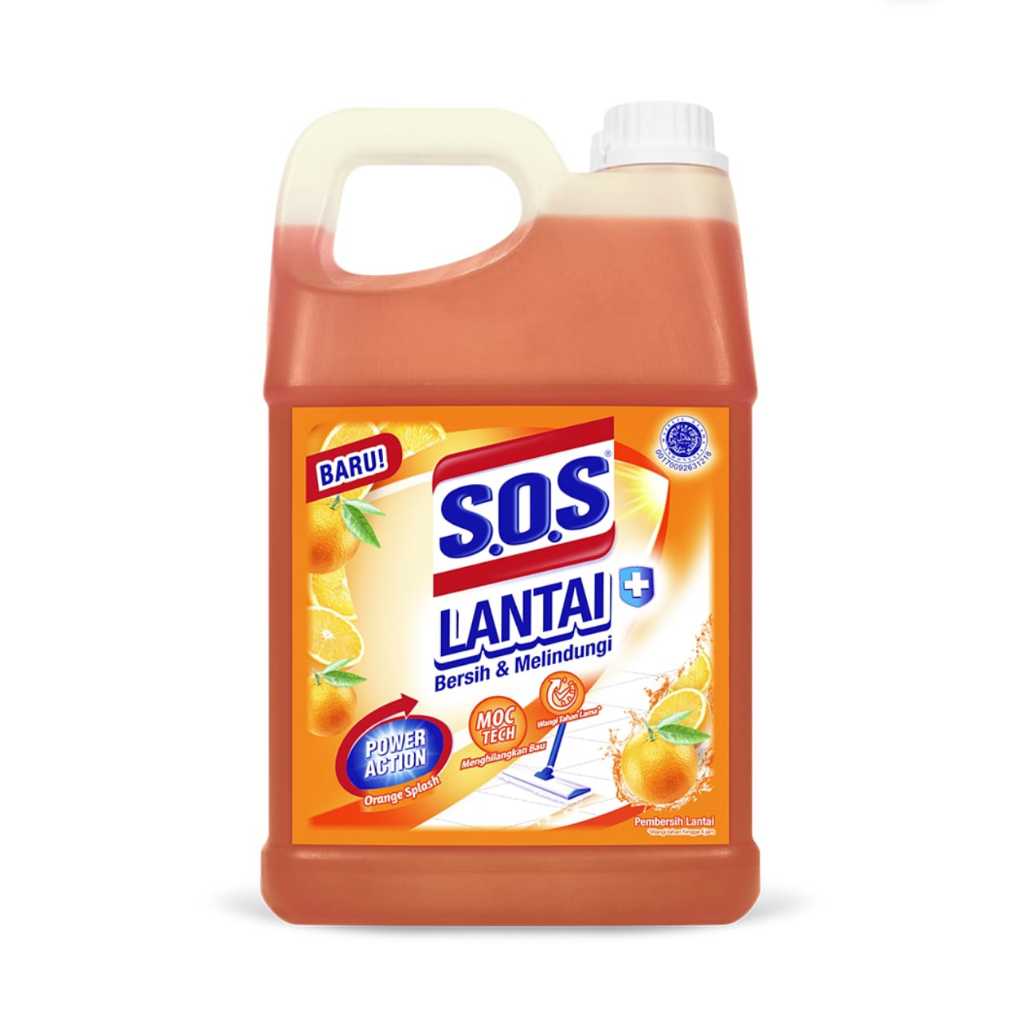 Jual SOS Floor Cleaner / Pembersih Lantai 4 Liter (Khusus Instan ...