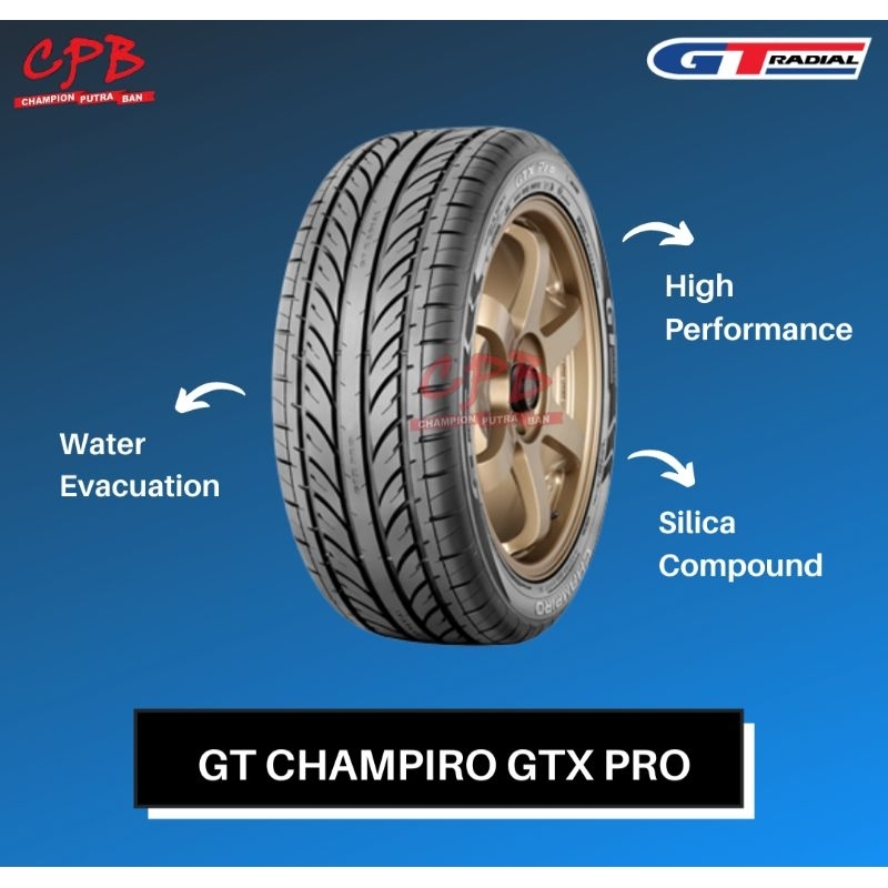 Jual BAN MOBIL 185 65 R15 GT CHAMPIRO GTX PRO | Shopee Indonesia