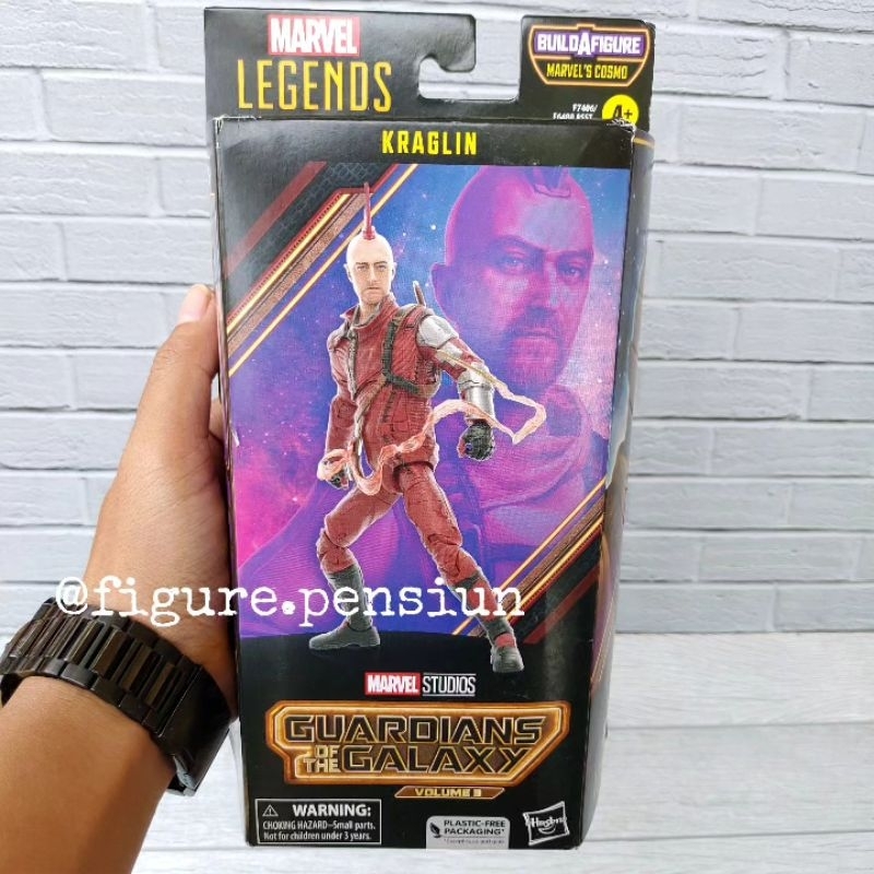 Jual MARVEL LEGENDS SERIES GUARDIANS OF THE GALAXY KRAGLIN WAVE COSMO ...