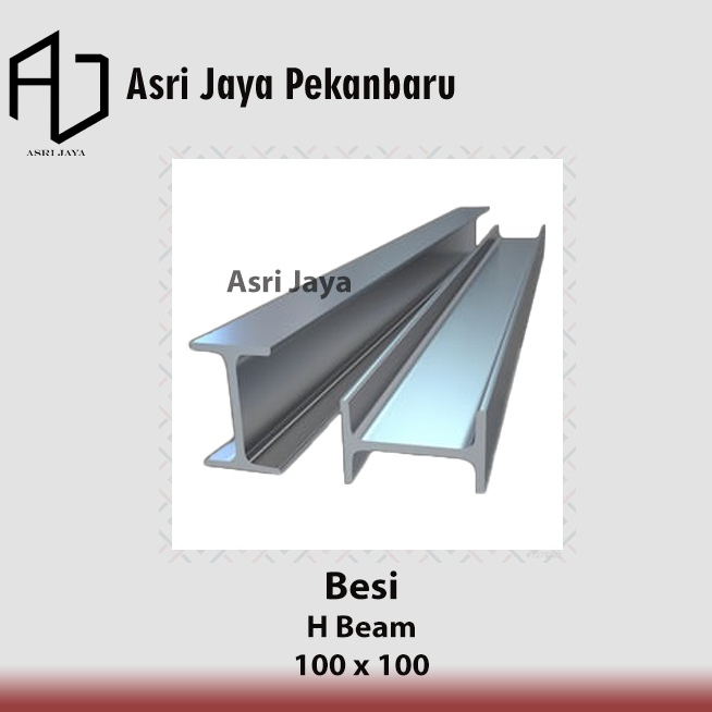 Jual Besi H- Beam Besi Baja 100 x 100 Panjang 6 Meter / Harga Per ...