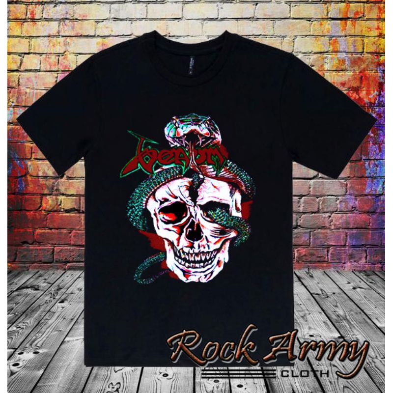 Jual KAOS MUSIK BAND METAL | BAJU KAOS BAND ROCK PRIA WANITA | VENOM | Shopee Indonesia