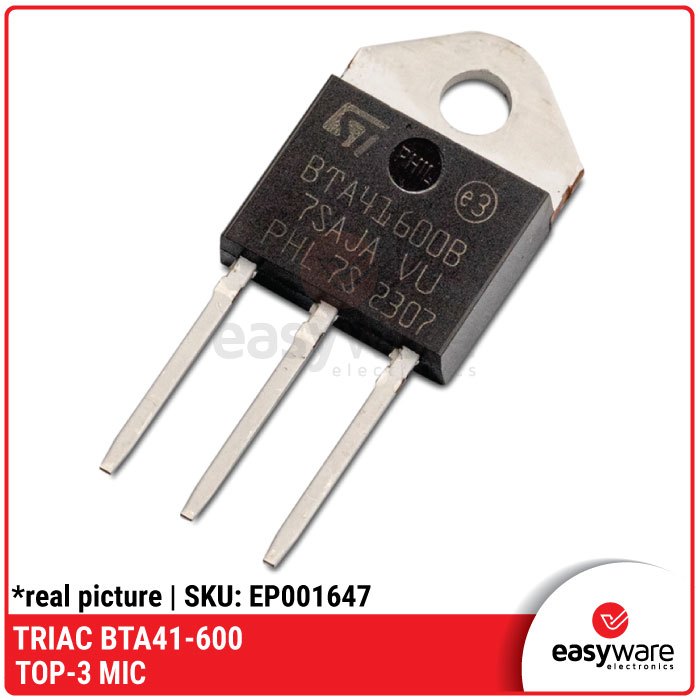 Jual TRIAC BTA41600 BTA41600B BTA41-600 TOP-3 TRIACs BTA41 | Shopee ...