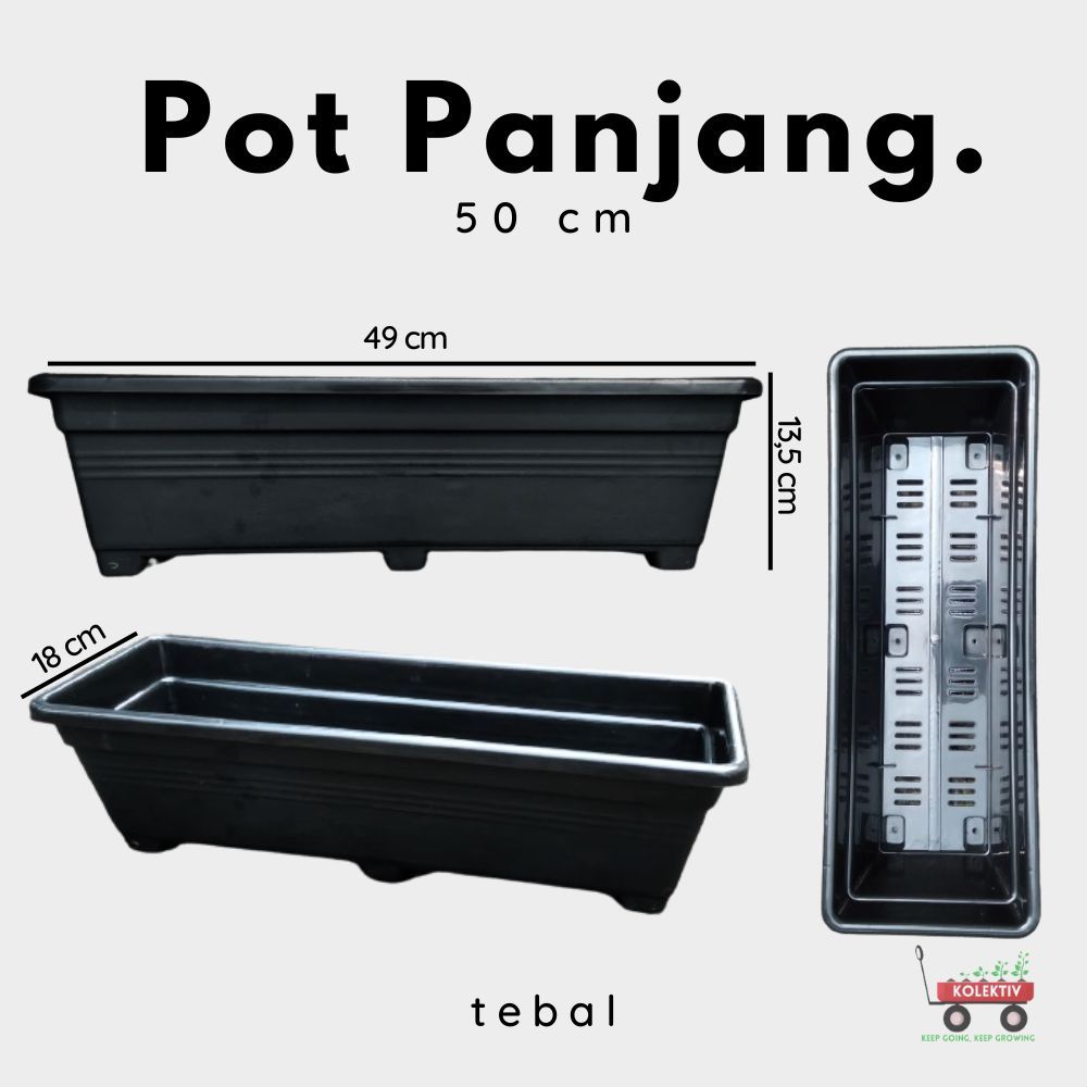 Jual Pot Tanaman Panjang | Shopee Indonesia