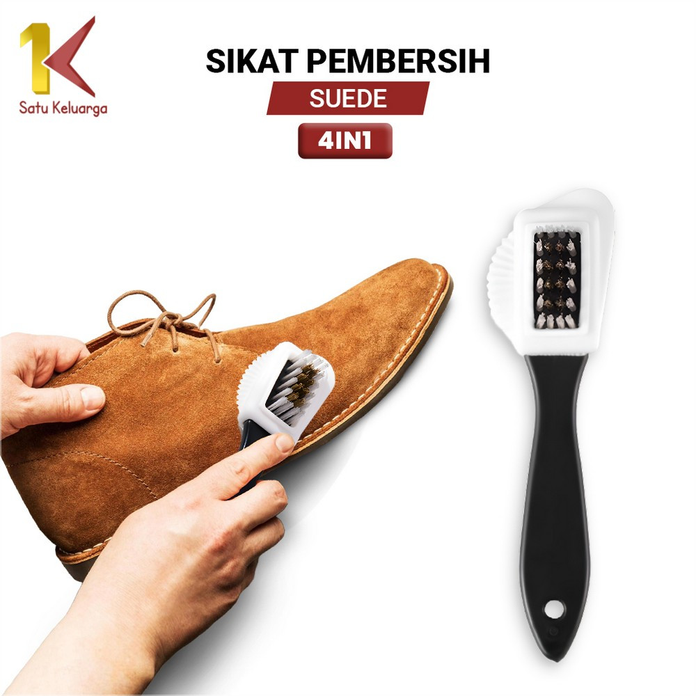 Jual Satu Keluarga Sikat Sepatu Suede 4IN1 Multifungsi C1056 Suede ...