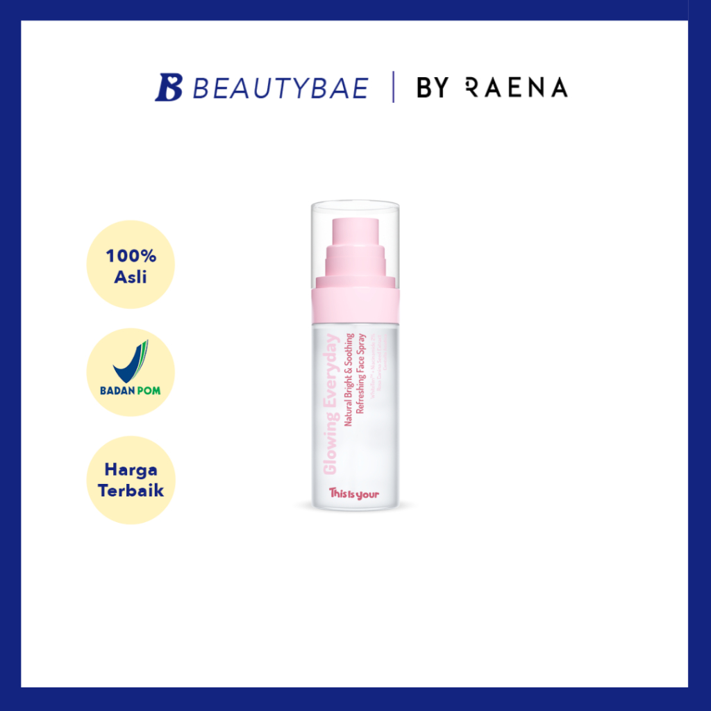 Jual This is Your - Glowing Everyday - Shooting Refreshing Face Spray ...