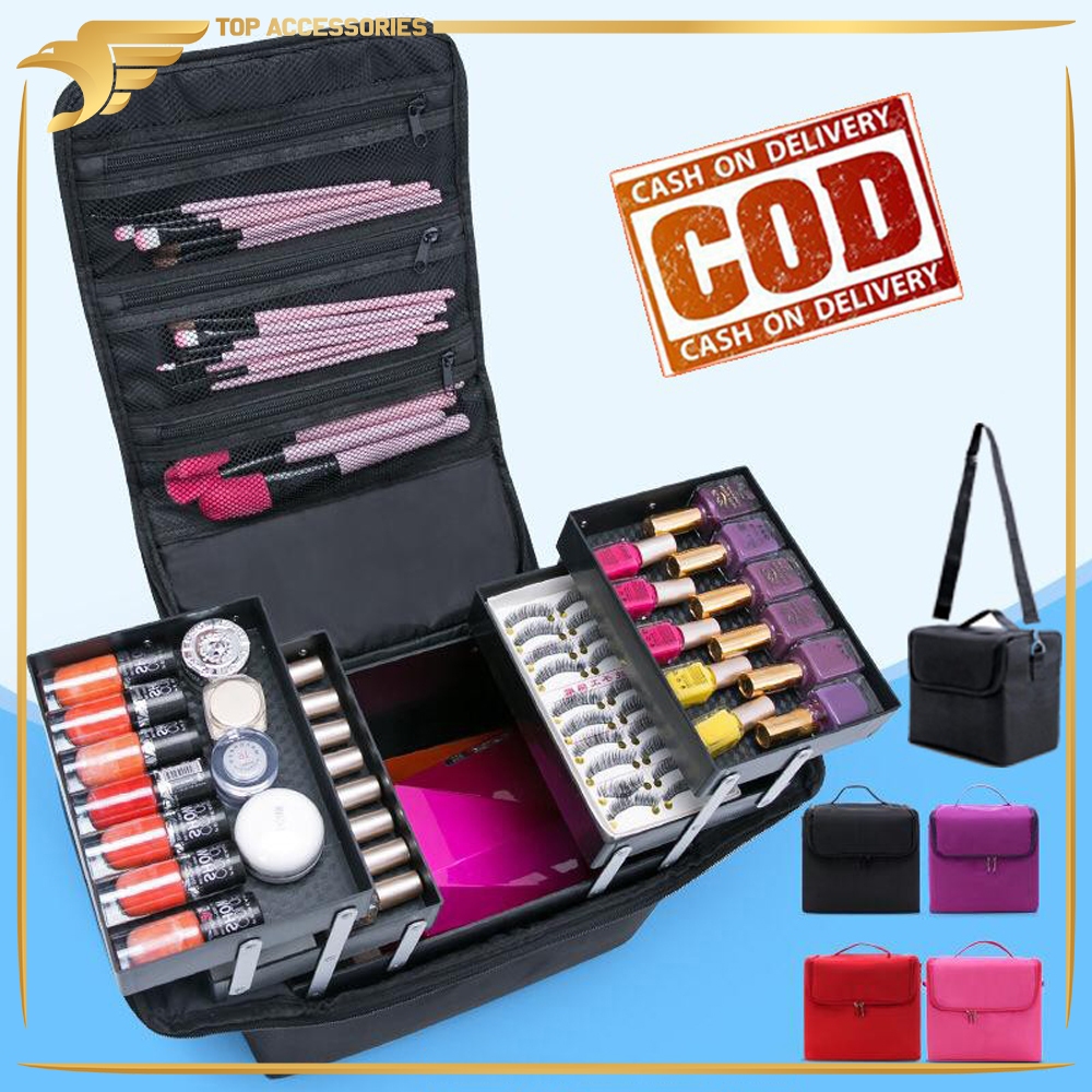 Jual KOTAK MAKEUP /BOX MAKEUP /BEAUTY CASE /TEMPAT KOSMETIK /KOTAK ...