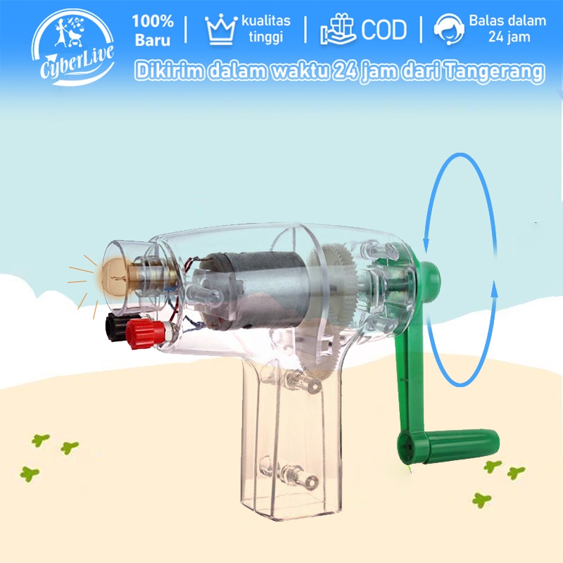 Jual Hand Crank Generator Generator Engkol Tangan Untuk Physics ...