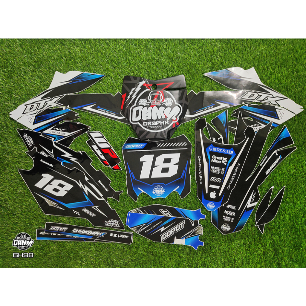 Jual DHMX Decal Sticker D Tracker D-Tracker 150 (DT-110 S) | Shopee ...