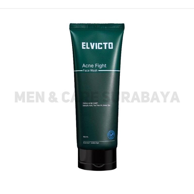 Jual Elvicto Anti Acne Face Wash ( sabun pembasmi jerawat wajah muka ) | Shopee Indonesia