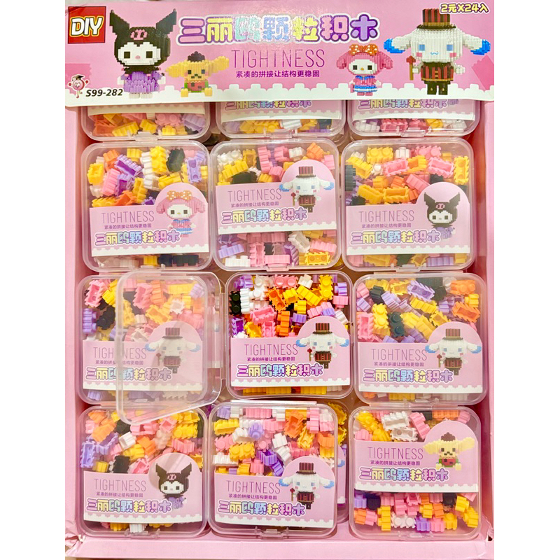 Jual Lego Mini Karakter Sanrio Kuromi Cinnamorol Melody pompompurin ...
