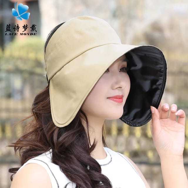 Jual Topi Pantai Topi Lidah Lebar Tutup Seluruh Wajah Anti Air Bisa ...