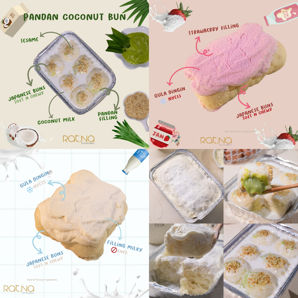 Jual Thai Milk Bun | Halal - Paxel & Instant Only | Roti Jepang | Snow ...