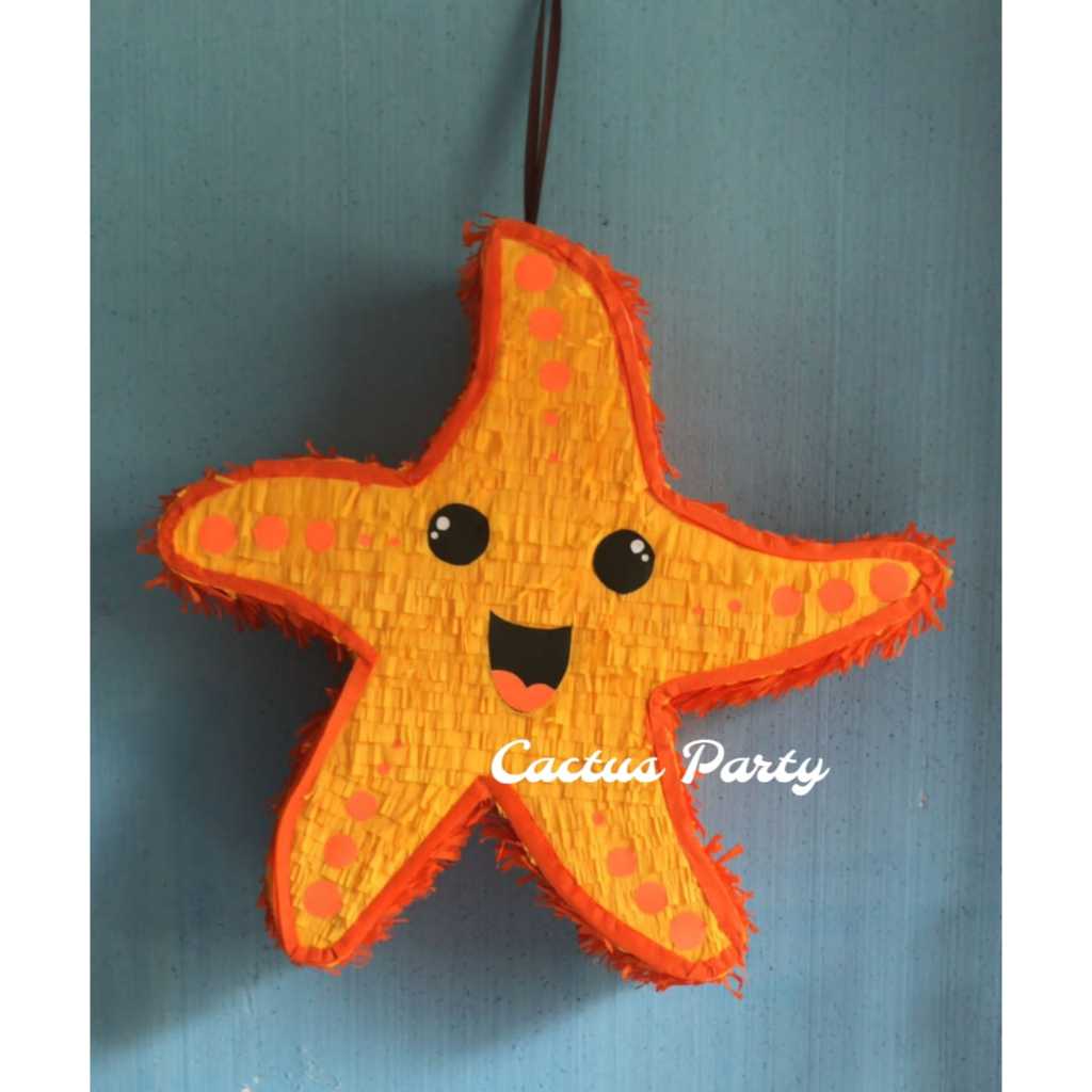 Jual PINATA PUKUL/PINATA TARIK KARAKTER ULANG TAHUN MOTIF BINTANG LAUT ...