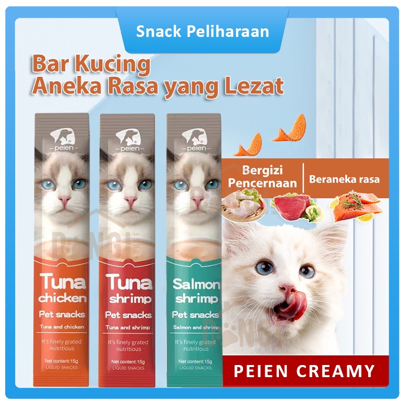 Jual PEIEN CREAMY CAT - Makanan Snack Cemilan Kucing Adult Kitten Peien ...