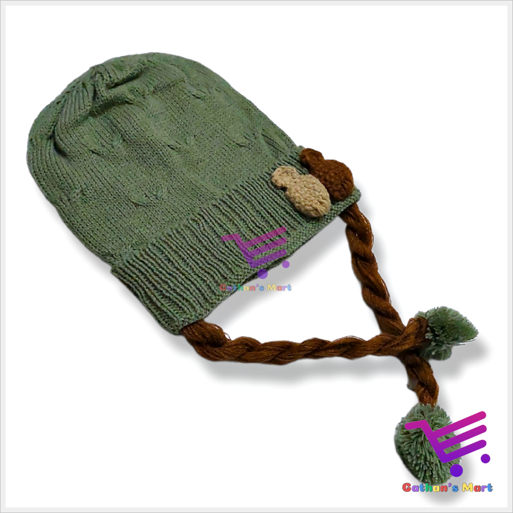 Jual Topi Kupluk Anak Perempuan Bayi Baru Lahir Newborn Rajut Lucu ...