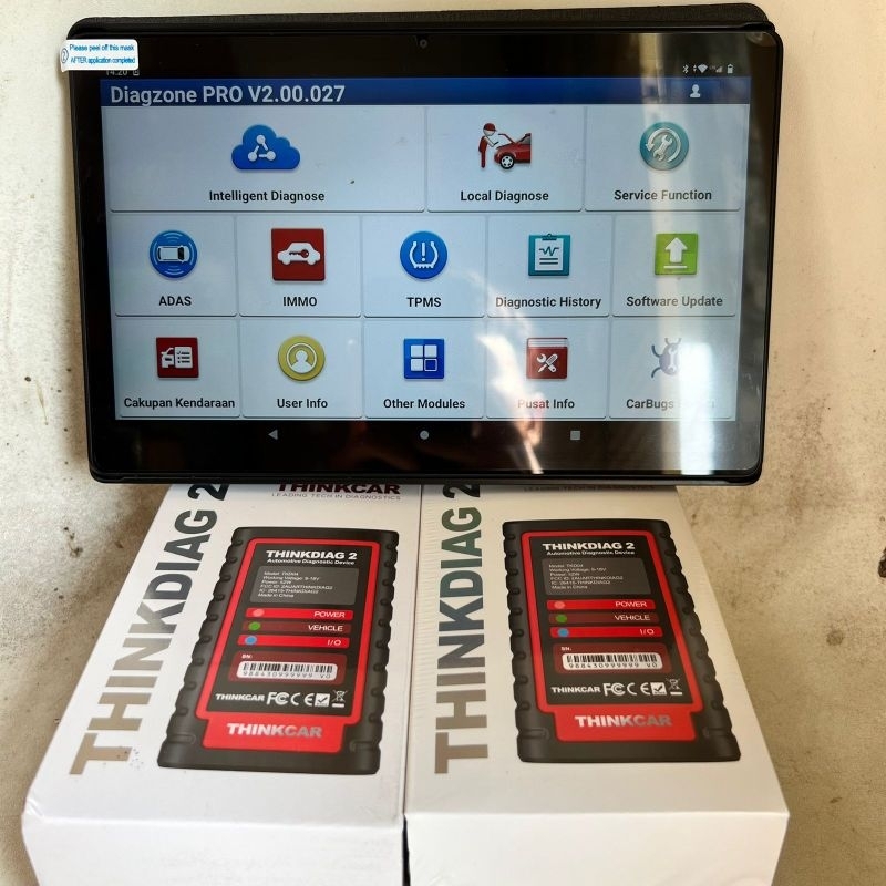 Jual Scanner Mobil Launch Thinkdiag Software Diagzone/ Xpro5 Terbaru ...
