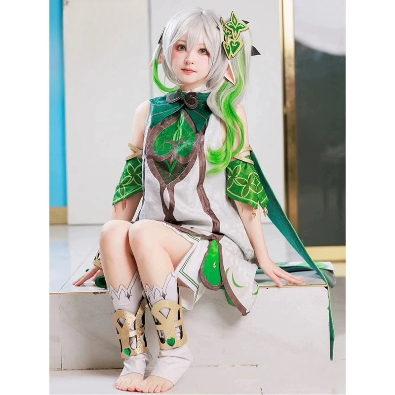 Jual 【Lolicos】Ready Nahida Genshin Impact Cosplay Costume Sumeru Lesser ...