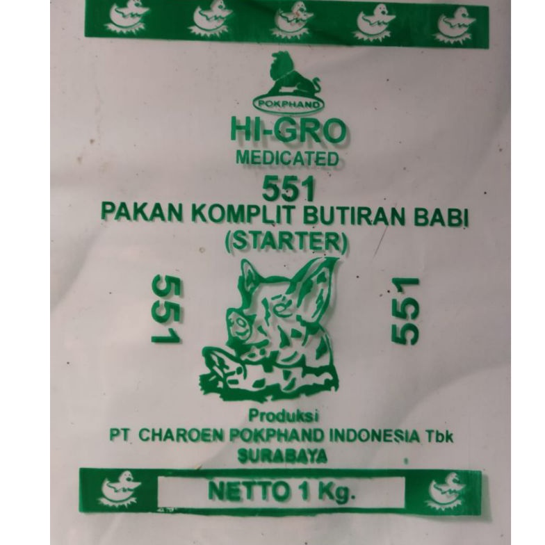 Jual Plastik Pur Pakan Babi 511 1 kg isi 1 pcs ART I8X4 | Shopee Indonesia