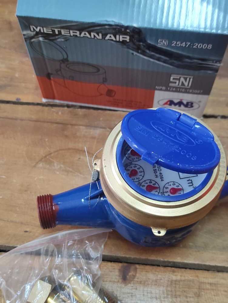 Jual METERAN AIR PDAM BESI / METERAN PAM BODY BESI /WATER METER 1/2 ...