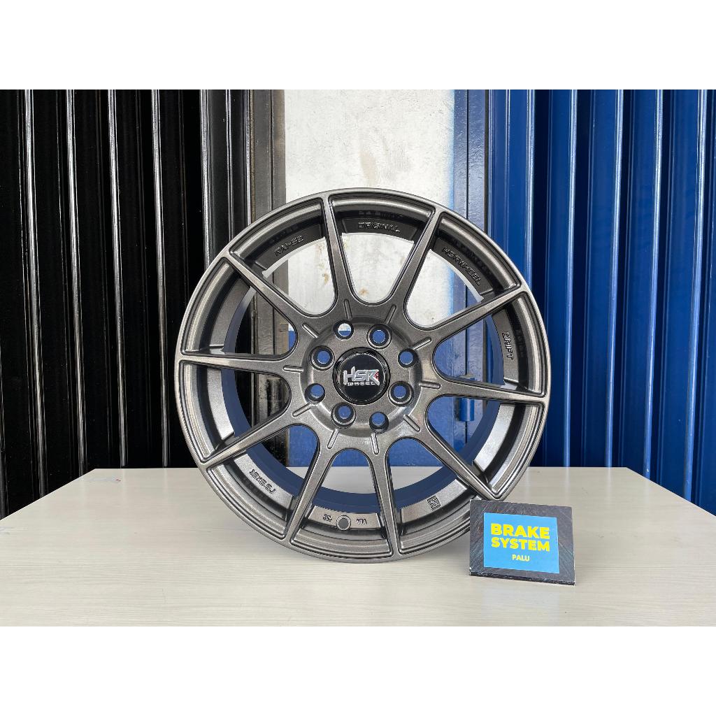 Jual Velg Racing Impor HSR RAI-S2 R15 Pcd 4X100-114,3 Buat mobil Avanza Brio Ayla Sigra Jazz ...