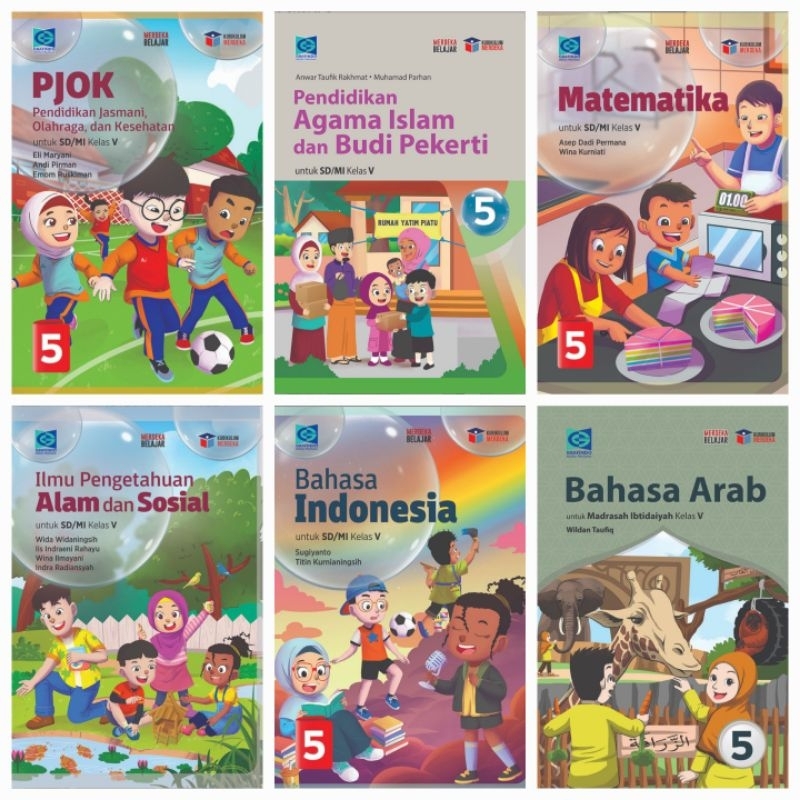 Jual GRAFINDO KURIKULUM MERDEKA KELAS 5 SD/MI | Shopee Indonesia