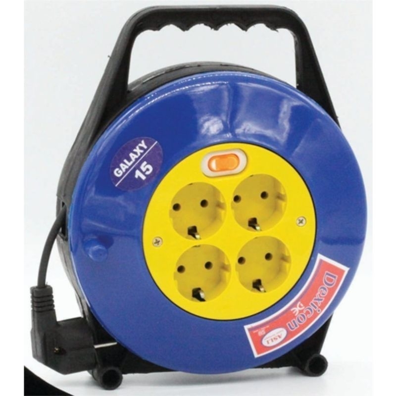 Jual Kabel Box Roll 4 lubang + Saklar - 10, 15, 20 yard Dexicon Galaxy ...