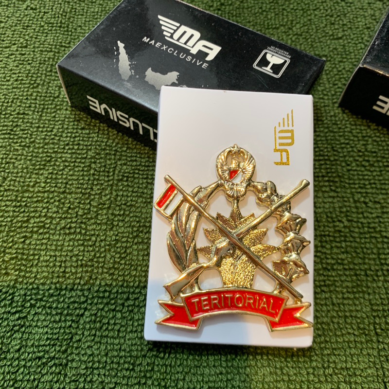 Jual [BREVET TNI AD] BREVET TERITORIAL ORIGINAL ASLI | Shopee Indonesia