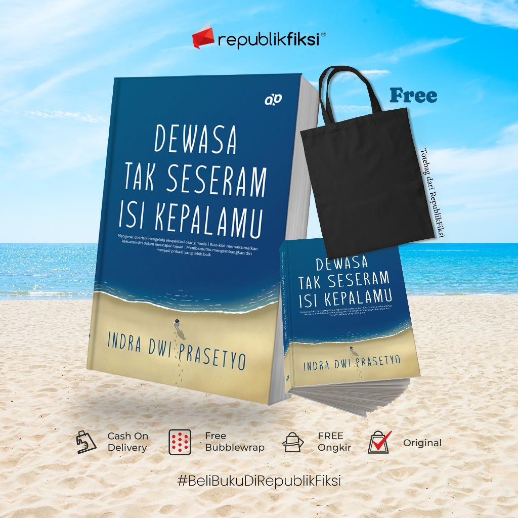 Jual Buku Dewasa Tak Seseram Isi Kepalamu - Indra Dwi Prasetyo - Akhir Pekan | Shopee Indonesia