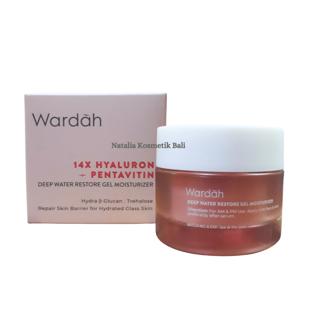 Jual Wardah 14X Hyaluron + Pentavitin Deep Water Restore Gel ...